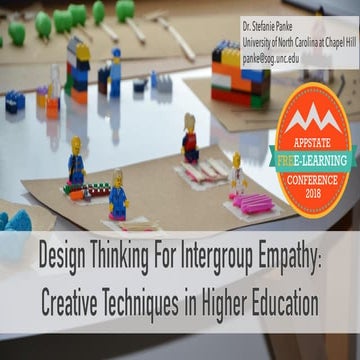 Design Thinking For Intergroup Empathy: Creative Techniques in Higher ...