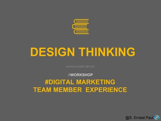 Design thinking process | PPT