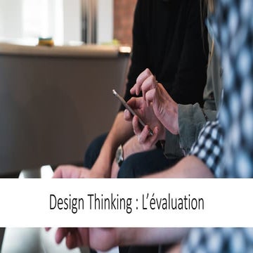 Design thinking evaluation - test | PDF