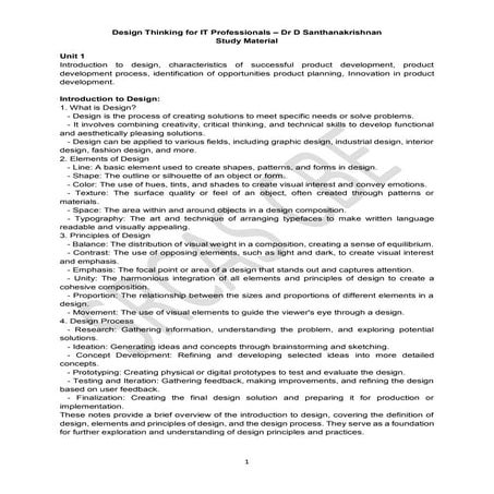 Design Thinking for IT Professionals Notes.pdf