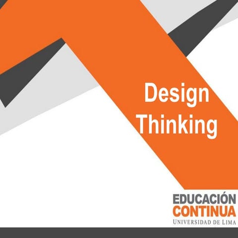 Design Thinking - Sesión 2 | PDF