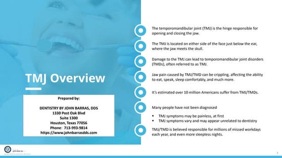 Tmj pain dysfunction syndrome | PPT