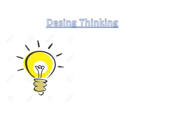 Desing thinking 2 | PPT