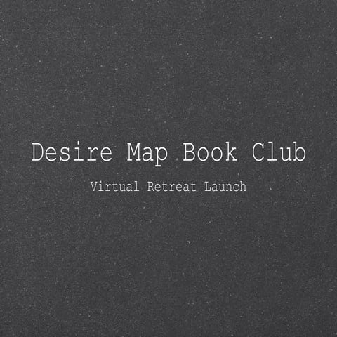 Desire map agenda | PPT