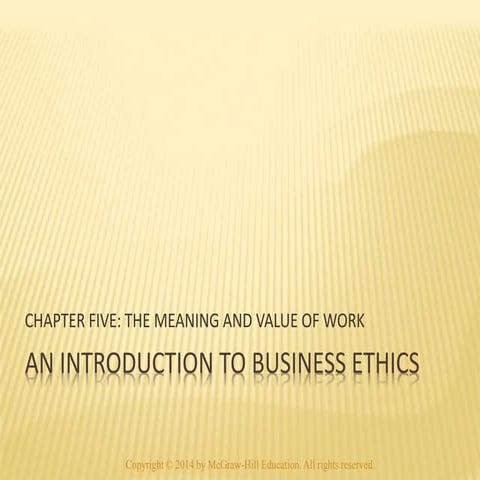 WORK: ITS DEFINITIONS, CLASSIFICATIONS, ELEMENTS AND DIMENSION | PDF