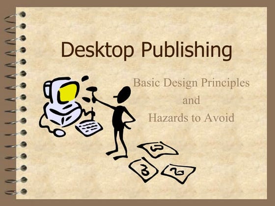 Dtp Basics And Design Rules Student Version | PPT