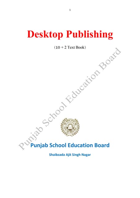 Desktop Publishing | PPT