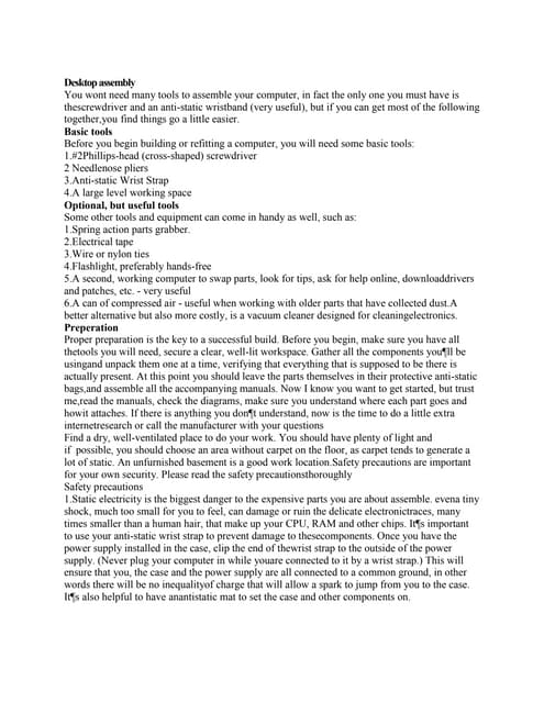 PC Assembly and Disassembly.pptx