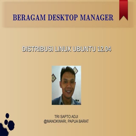 Desktop manager di Linux | PDF