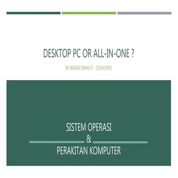 Desktop pc or all in-one | PPTX