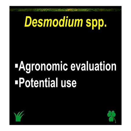 Desmodium Spp. | PDF