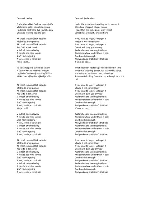 Lietajúci cyprián lyrics | PDF