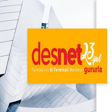 Desnet Teknoloji 23. Yıl Kurumsal Tanıtım Dosyası | PPT