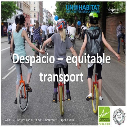 Despacio-Equitable Transport | PDF