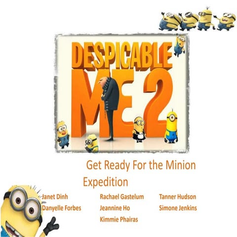 Despicable Me Logo Font