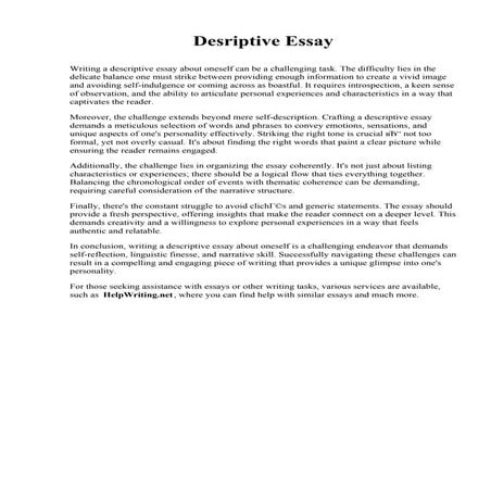 Self Descriptive Essay Example.pdf