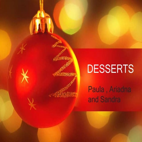 Desserts | PPT