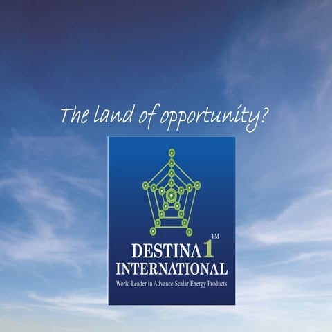 DESTINA 1 INTERNATIONAL - PROFILE & AWARDS | PPT