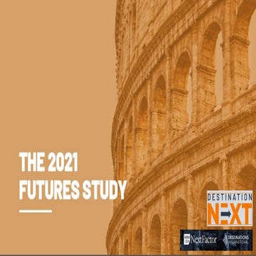 DestinationNEXT future study 2021 | PDF