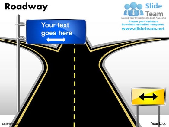 Download editable road map power point slides and road map powerpoint ...