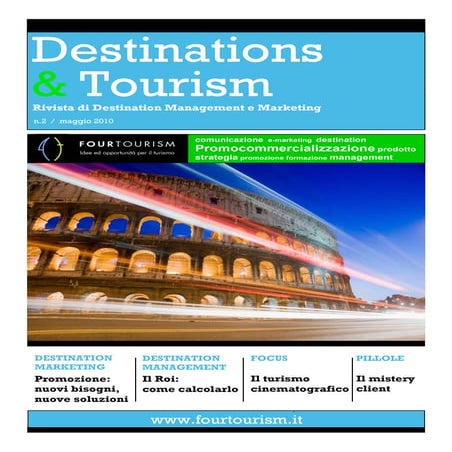 Destination tourism marketing turistico n.2 four tourism | PDF