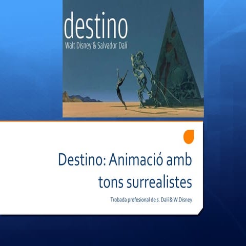 Destino dali&disney | PPT