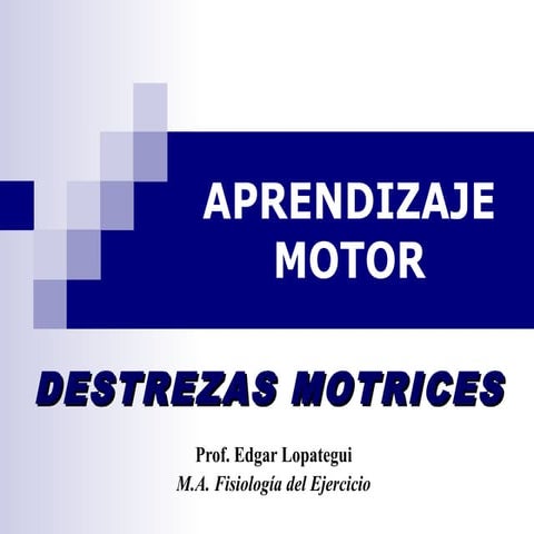 Destrezas motoras | PPT