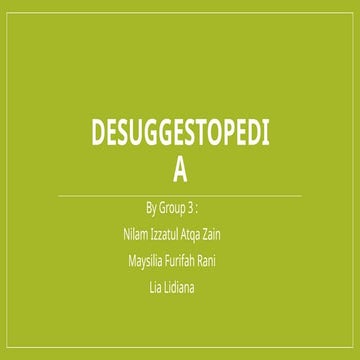 DESUGGESTOPEDIA_(2).education material university | PPTX