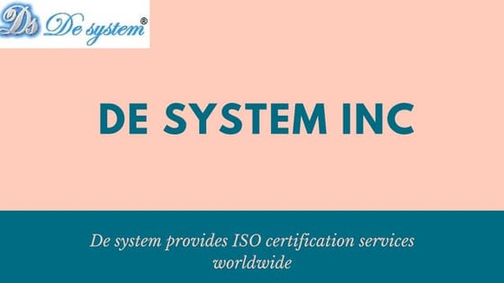 Welcome to System Certification | PPT