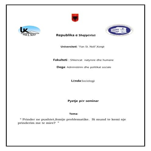 Prinder ne pushtet,femije problematike. Si mund te kemi nje prinderim ...