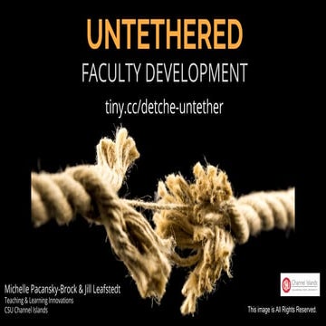 Untethered Faculty Development | PDF