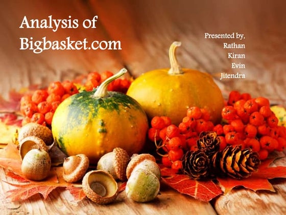 Case Study Analysis: BigBasket.com