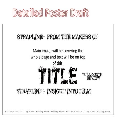 Detailed draft magazine | PPTX