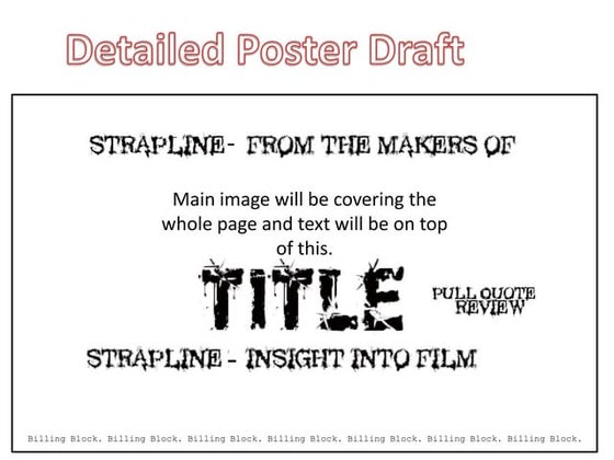 Poster for film | PPTX