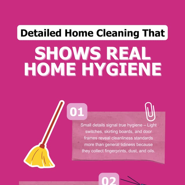 Detailed Home Cleaning That Shows Real Home Hygiene | PDF