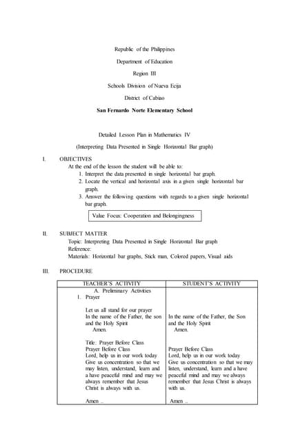 COT LESSON PLAN ADDING AND SUBTRACTING SIMILAR FRACTIONS - EXPLICIT | PDF