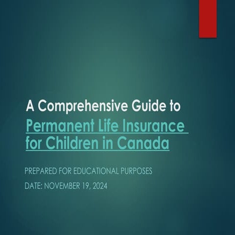 Permanent_Life_Insurance_for_children_in_Canada.pptx