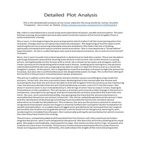 Detailed plot analysis for Castle - Halsey | PDF