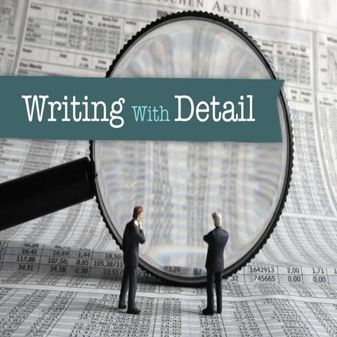 Detail Writing Introduction | PPT