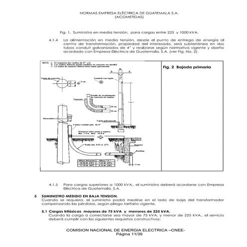 ACOMETIDA SUBTERRANEA | PDF