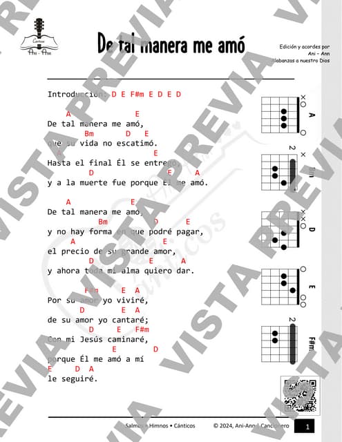 Mi Jesus Te Amo Acordes De Guitarra