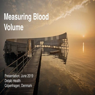 Blood Volume Measurement | PDF