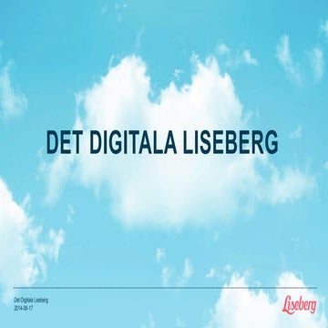 Det digitala Liseberg - Katarina Kolb | PDF