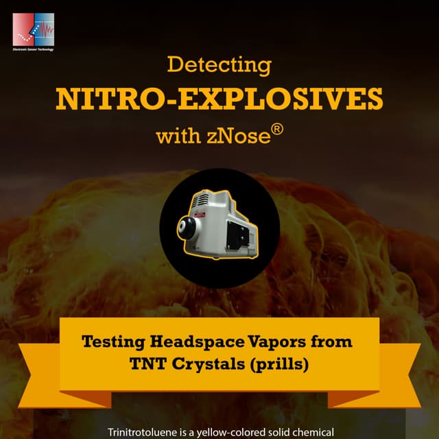 Detecting nitro explosives with zNose®