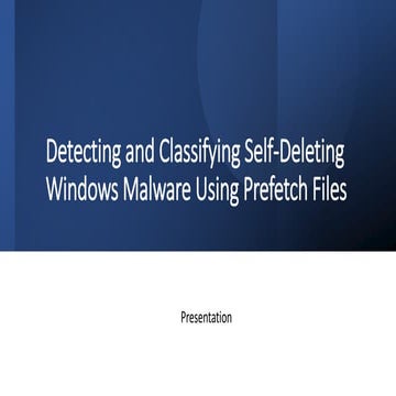 detection and classification of malware.pptx