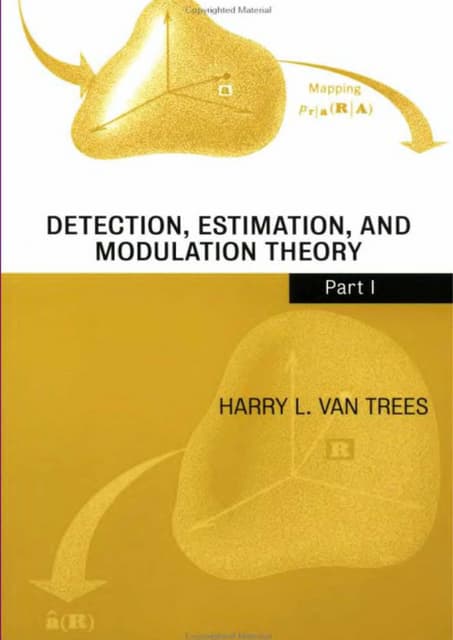 Detection Estimation And Modulation Theory Part I Pdfdrive Pdf