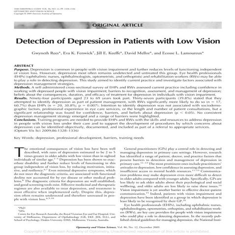 Detection of depression_in_patients_with_low.4 | PDF