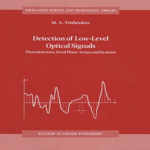 Detection of low level optical signals | PDF
