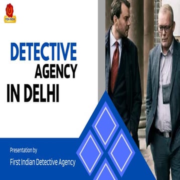 Best Detective agency in delhi and India | PDF