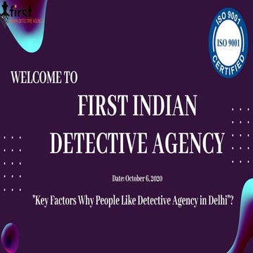 How Private Detective Agents do a Background Check? | PDF